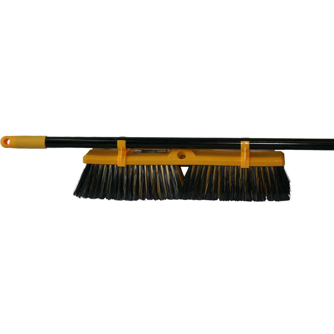 Broom Poly Medium Bristle 450mm - Electaserv